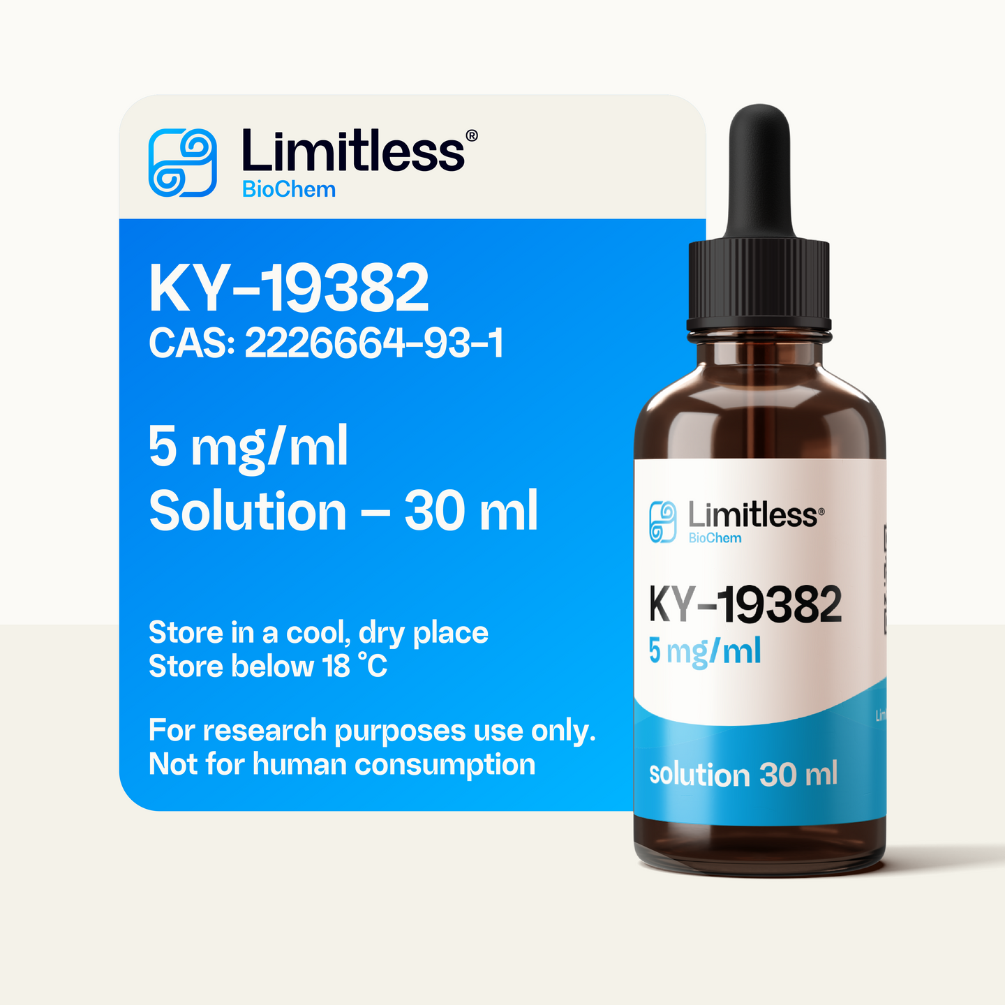 KY-19382 5 mg/ml – roztok 30 ml | Limitless BioChem – LimitlessBioChem
